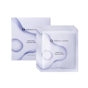 DERMAL ELIXIR Moisturizing Treatment Sheet Mask 4x25ml - Na