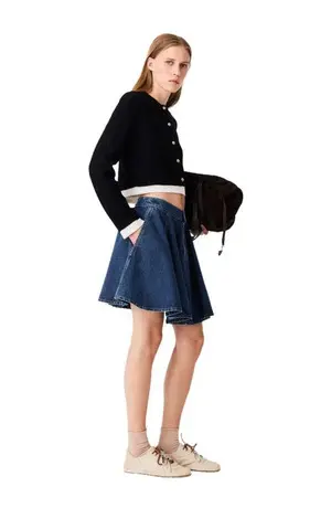 Maje Cardigan With Contrast Band