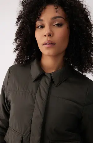 LOLE Dani Quilted Puffer Jacket - Olive