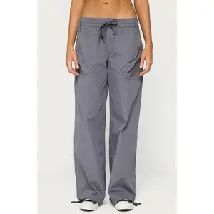 EDIKTED Kathleen Oversized Cotton Cargo Pants
