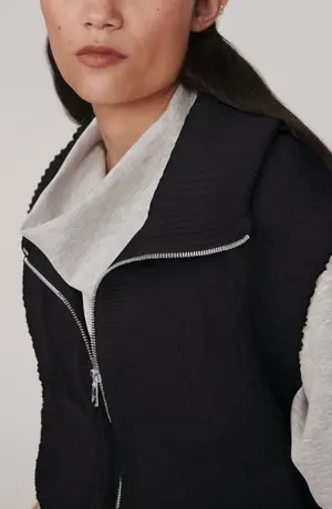 Varley Dominic Fleece Gilet - Black