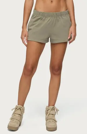 EDIKTED Cecilia Cotton Low Rise Shorts