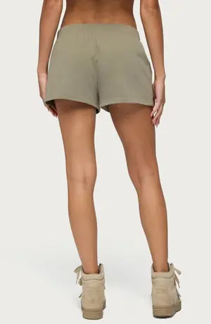 EDIKTED Cecilia Cotton Low Rise Shorts
