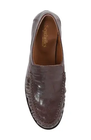 Seychelles Hideaway Leather Loafer - Brown