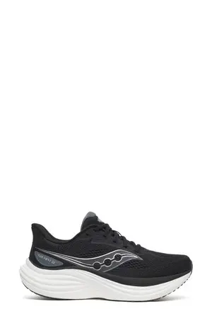 Saucony Triumph 24 Running Shoe - Black/silver