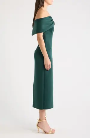 Eliza J Off The Shoulder Cocktail Dress