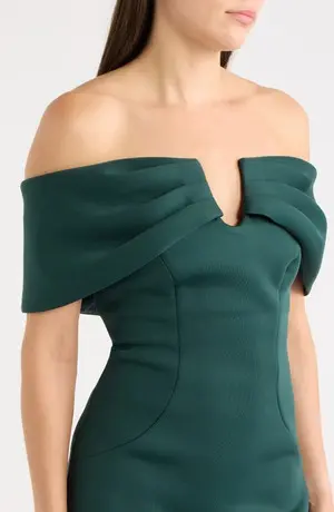 Eliza J Off The Shoulder Cocktail Dress