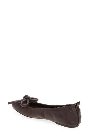 Marc Jacobs The Bow Lace-up Ballerina Flat - Fondant