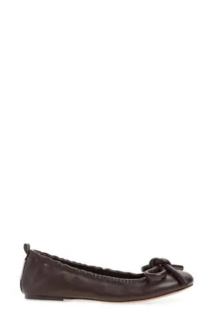 Marc Jacobs The Bow Lace-up Ballerina Flat - Fondant