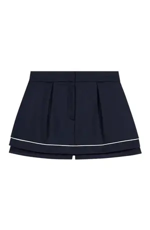 Maje Layered-effect Suit Shorts