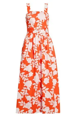 SUGARLIPS Avril Floral Cotton Dress