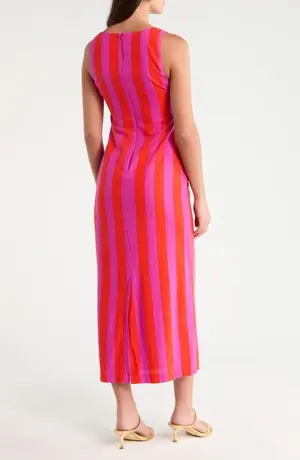 SUGARLIPS Troy Stripe Maxi Sundress