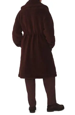 Varley Bennet Long Faux Shearling Coat