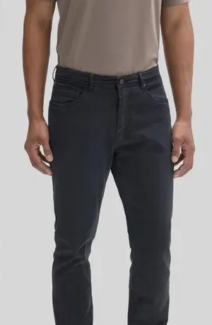 Robert Barakett Brad Straight Leg Five Pocket Pants - Navy