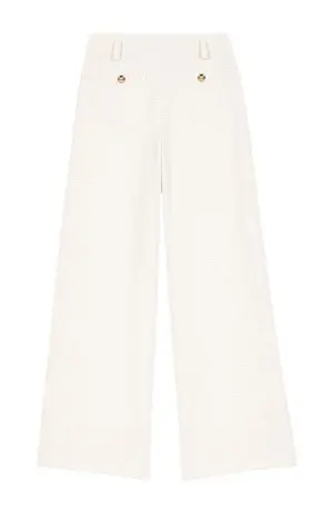 Maje Lurex Tweed Trousers