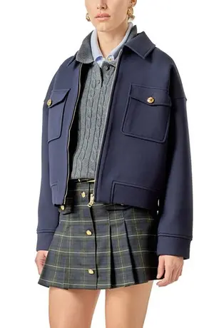 English Factory Twill Bomber Jacket