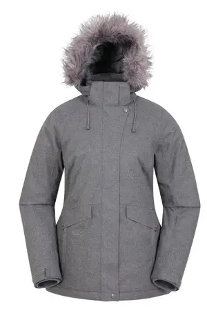 Mountain Warehouse Snow Ii Waterproof Ski Jacket - Gray