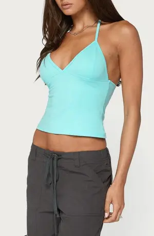 EDIKTED Noriah Halter Top