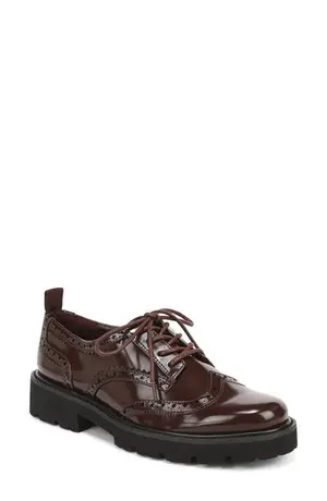 Franco Sarto Subria Wingtip Oxford - Dark Brown