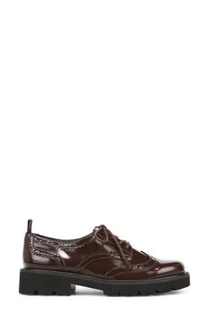 Franco Sarto Subria Wingtip Oxford - Dark Brown