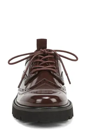 Franco Sarto Subria Wingtip Oxford - Dark Brown