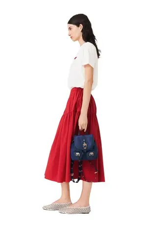 Maje Embroidered Cotton T-shirt