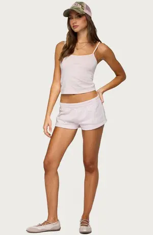 EDIKTED Cataleya Stretch Cotton Camisole