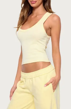 EDIKTED Janele Ribbed Tank Top
