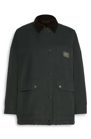 Max Mara Pecora Cotton Utility Coat