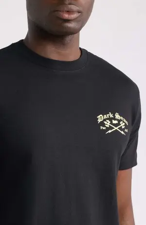 DARK SEAS Avalon Graphic T-shirt - Heather Black