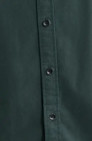 Rag & Bone Tomlin Overdyed Shirt - Heather Fern