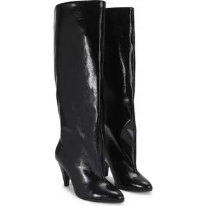 Kurt Geiger Lambeth Slouchy Knee High Leather Boot