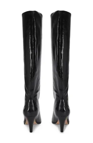 Kurt Geiger Lambeth Slouchy Knee High Leather Boot
