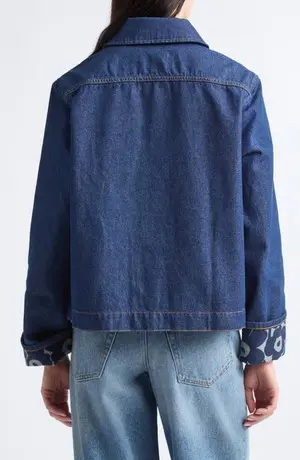 Marimekko Denim Jacket With Unikko Lining