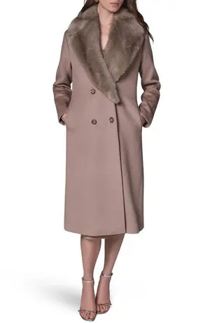 Donna Karan New York Notched Lapel Coats For Women