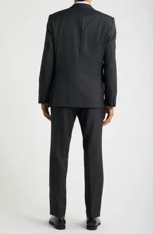 BOSS H-huge Slim Fit Virgin Wool Suit