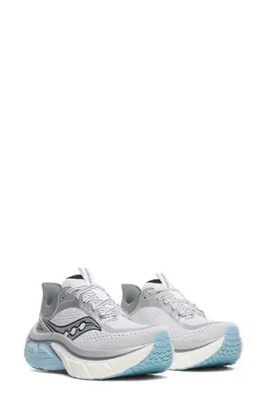 Saucony Paramount Max Running Shoe - Silver/cinder