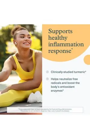 YOUTHEORY Advanced Turmeric Curcumin Joint Support Supplement 120 Tablets