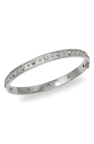 Anzie Mediterranee Sterling Gemstone Bangle - Silver