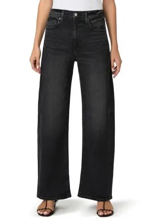 Paige Arellia High Waist Skimmer Barrel Jeans - Oscura