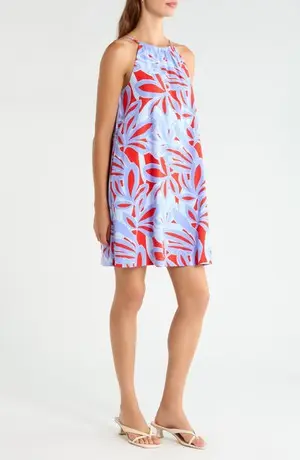 SUGARLIPS Haity Floral Shift Minidress