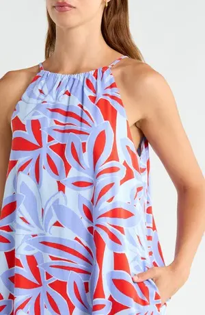 SUGARLIPS Haity Floral Shift Minidress