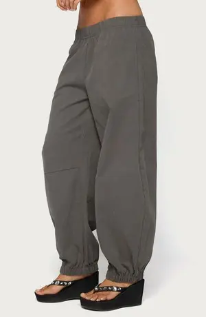 EDIKTED Hayli Cotton Parachute Pants