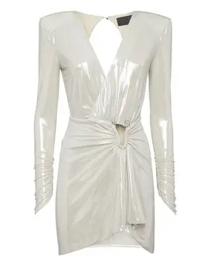 Philipp Plein Short Dress - Silver