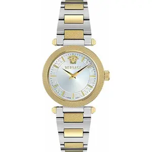 Versace V-musa Two-tone Stainless Steel Bracelet Watch - Ip Two Tone