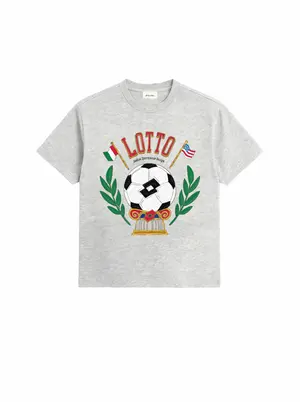 LOTTO Opening Act Short Sleeve Tee - Grey