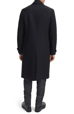 Rag & Bone Lombard Double Breasted Wool Blend Coat