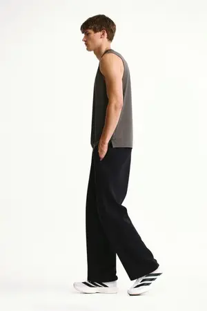 H&M Loose-fit Sports Joggers With Drymove - Black