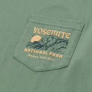 PARKS PROJECT Yosemite Puff Print Pocket T-shirt