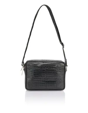 Philipp Plein Leather Laptop Bag Cocco